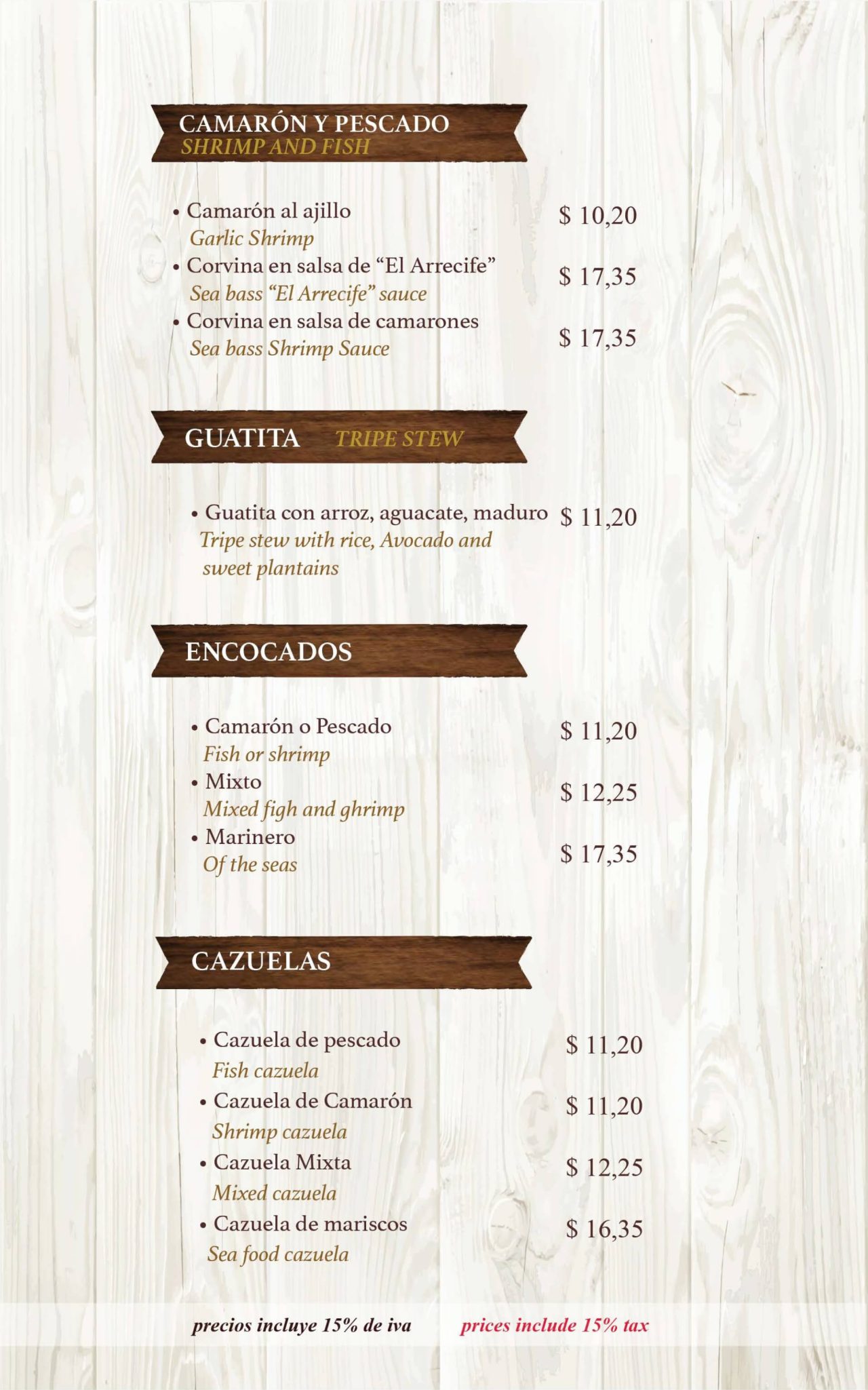 El Arrecife - Restaurante El Arrecife Tumbaco - Cevichería y mariscos